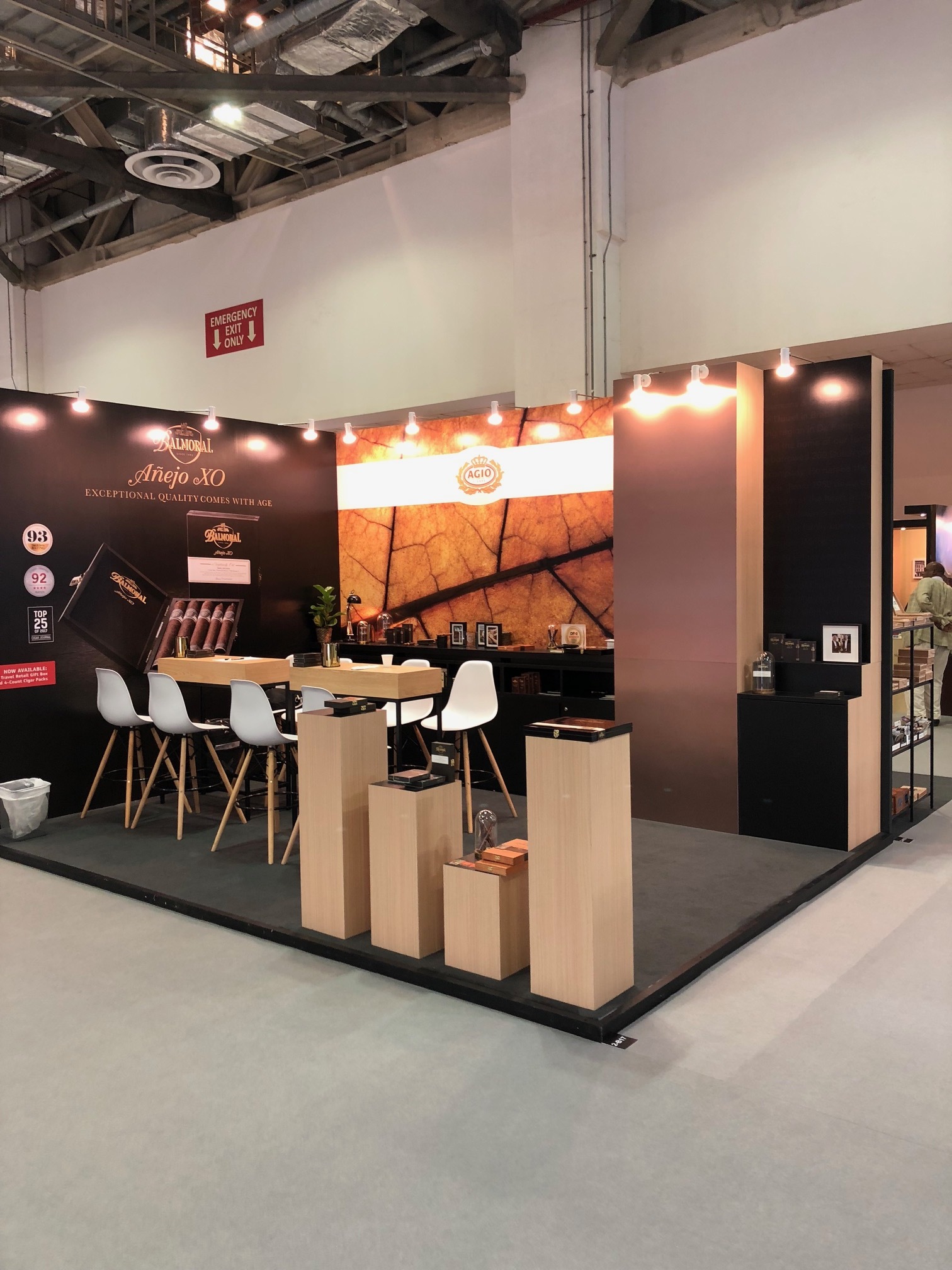 Agio Cigars booth TFWA 2018 | Asia Marketing Services
